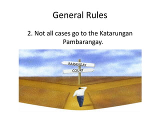 Katarungang pambarangay | PPTX