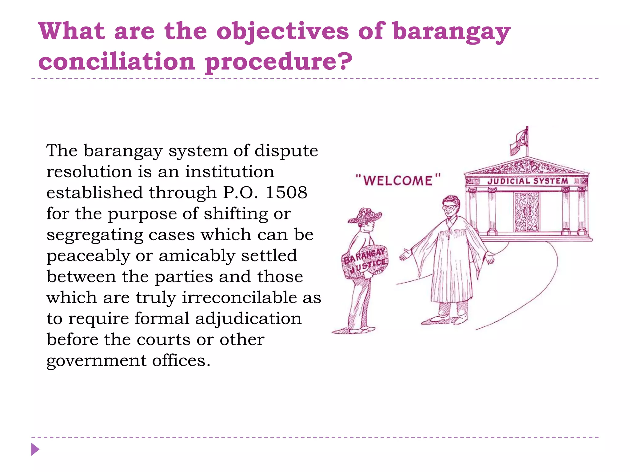 Katarungang Pambarangay | PPTX