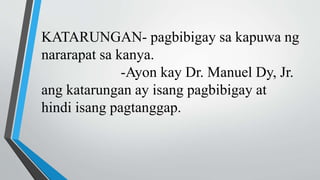 EsP 9 Katarungang Panlipunan | PPTX