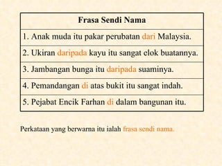 Kata Sendi Nama | PPT