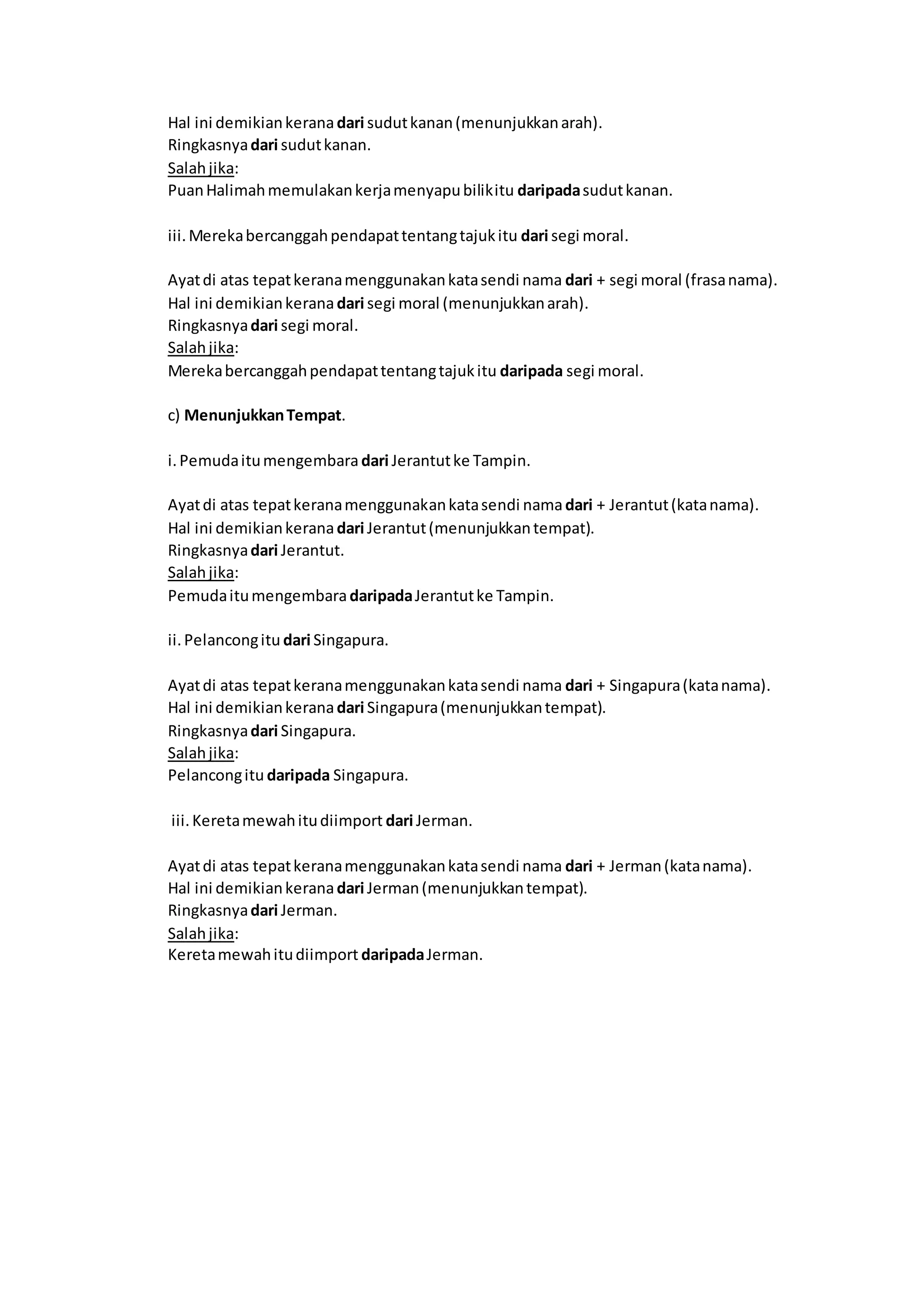 Kata sendi nama | DOCX