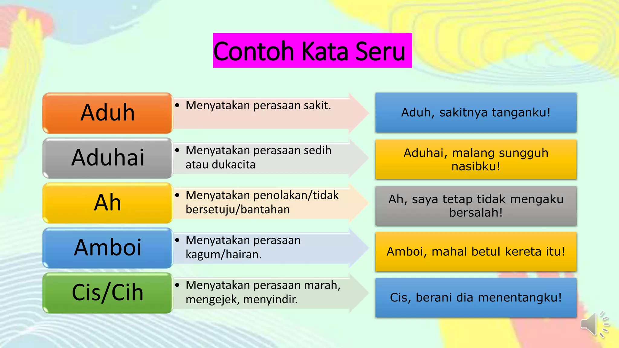 Kata seru | PPTX