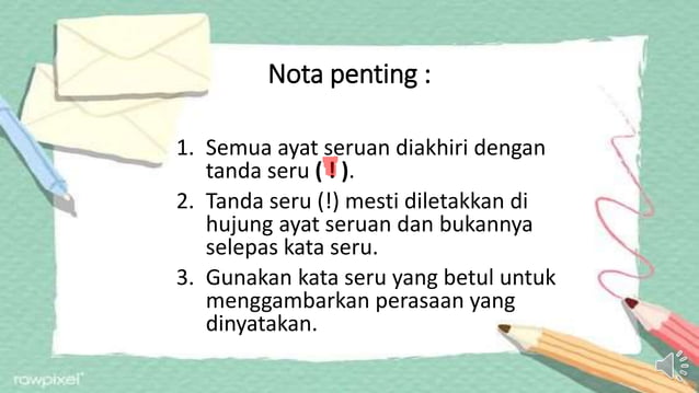 Kata seru | PPTX