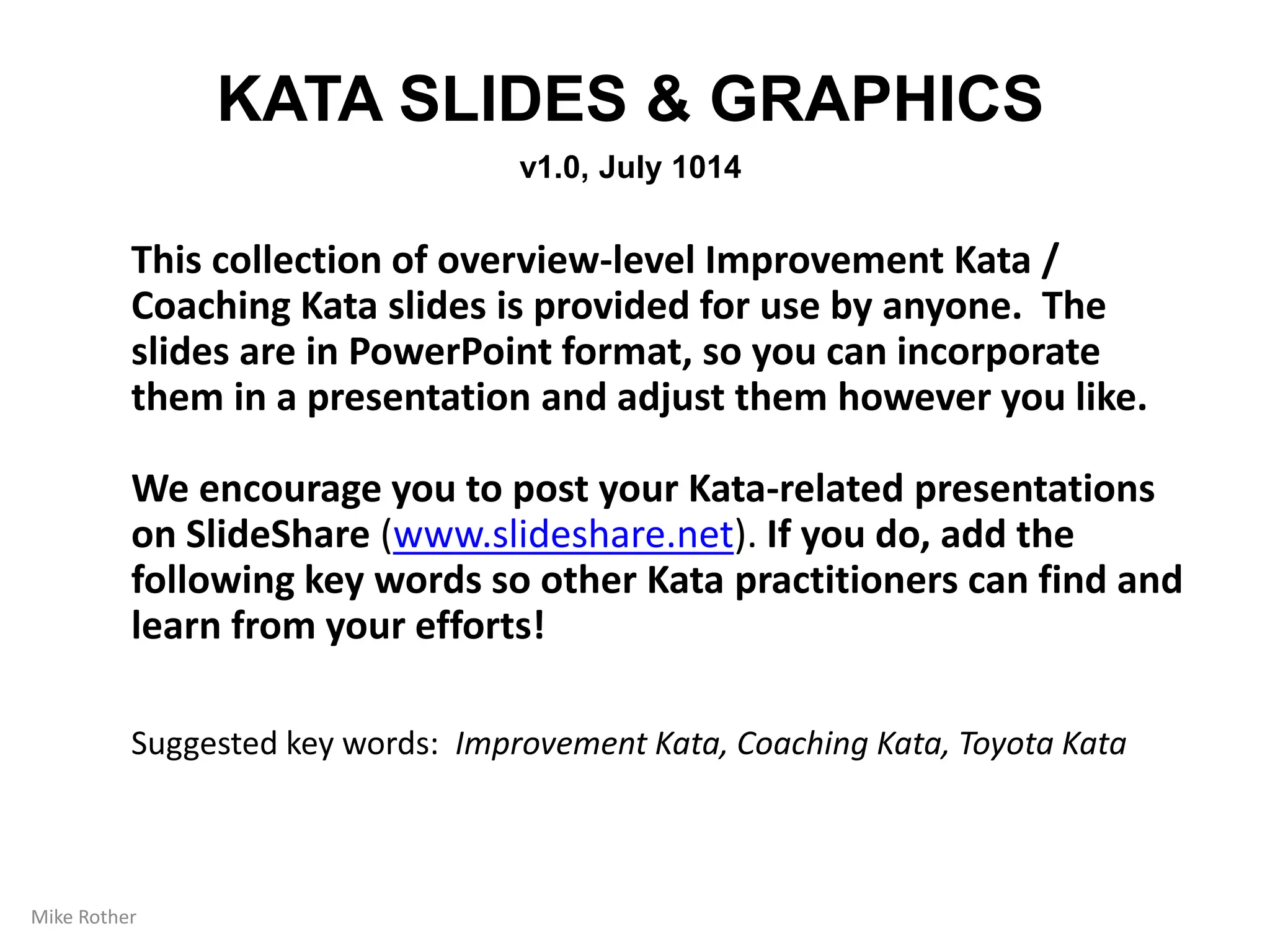 Kata Slides & Graphics v4.1 | PPTX