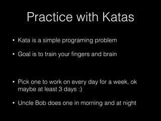 Getting better through Katas | PDF