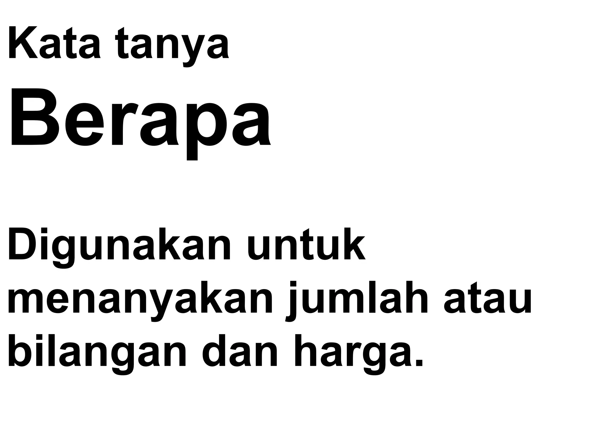 Kata tanya | PPTX