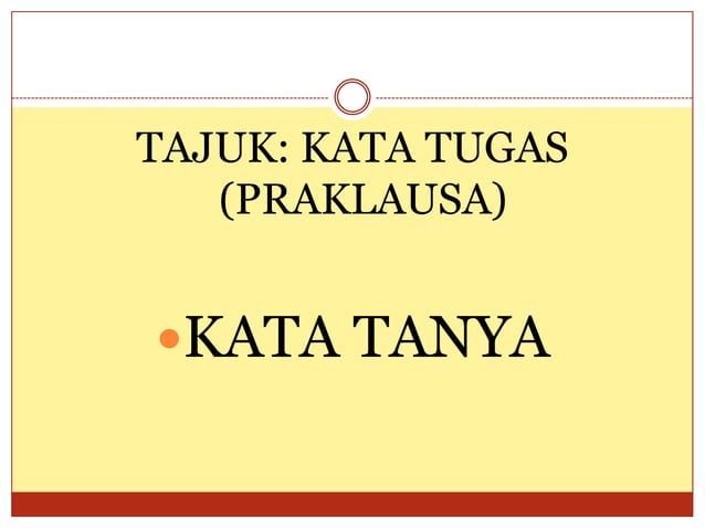 Kata Tanya Ppt Copy | PPTX