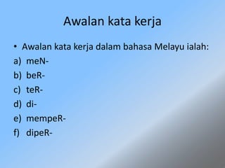 Kata terbitan | PPSX