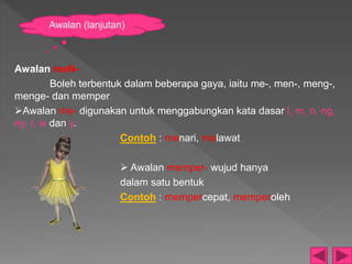 Kata terbitan | PPTX