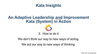 Adaptive Design Kata: An Improvement and a Leadership Kata (FINAL) | PPT