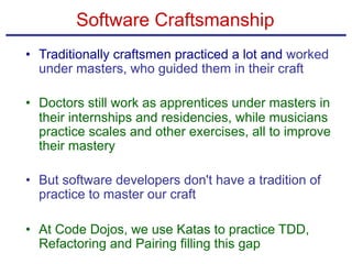 Kata Your Way to SW Craftsmanship | PPT