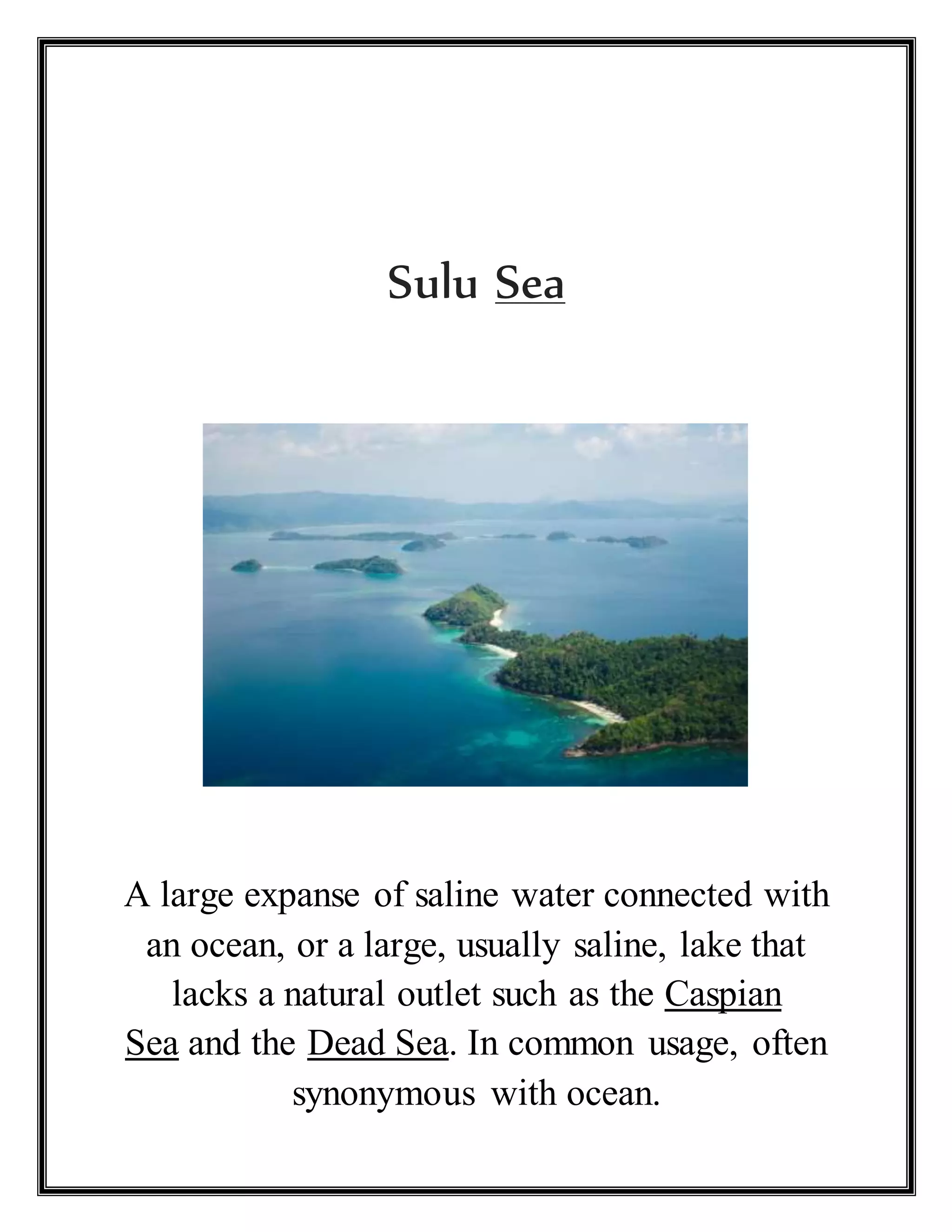 Landforms and Body of water in philippines | DOCX