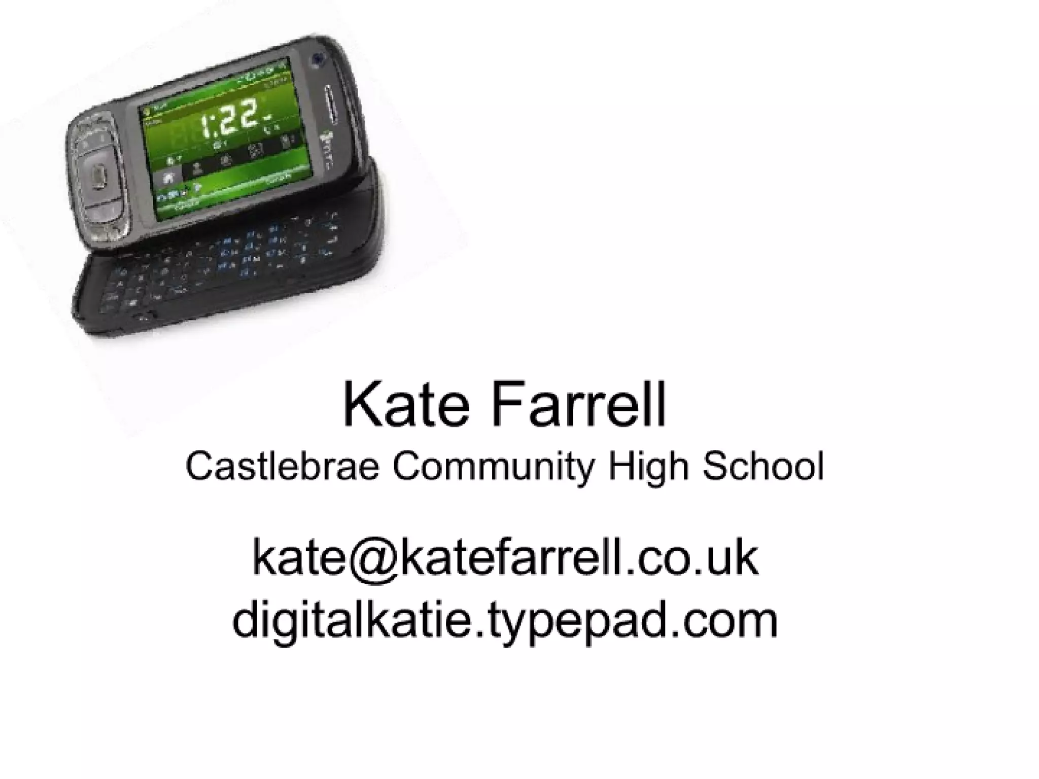 Kate Farrell, Castlebrae Community High School | PDF | Technology ...