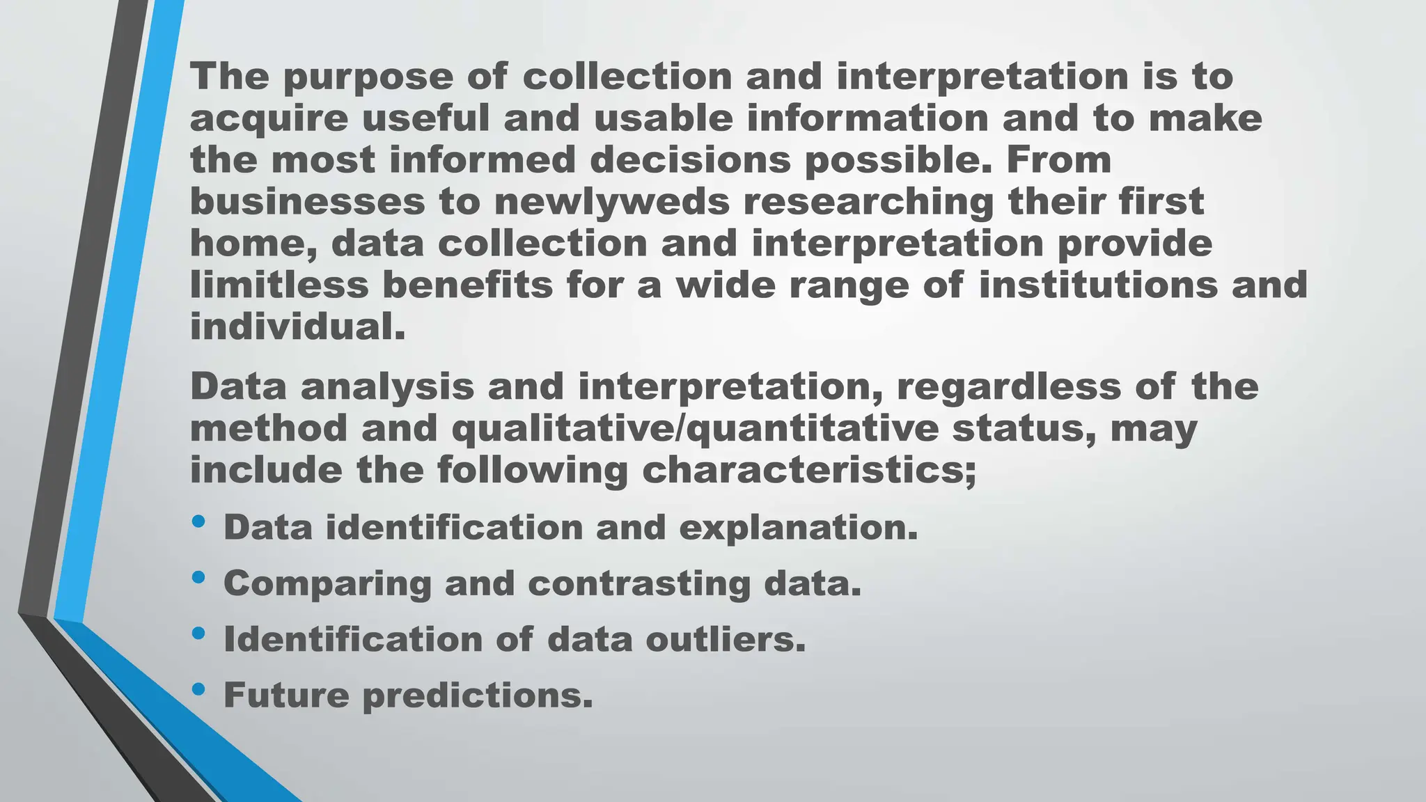 Chapter 3: Data Analysis or Interpretation of Data | PPTX