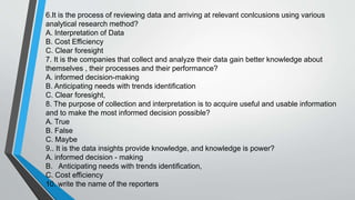 Chapter 3: Data Analysis or Interpretation of Data | PPTX | Information ...