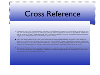 Kate Atkinson Power Point Kyle Nutt | PPT | Drama | Genres