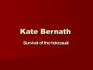 Kate Bernath | PPT