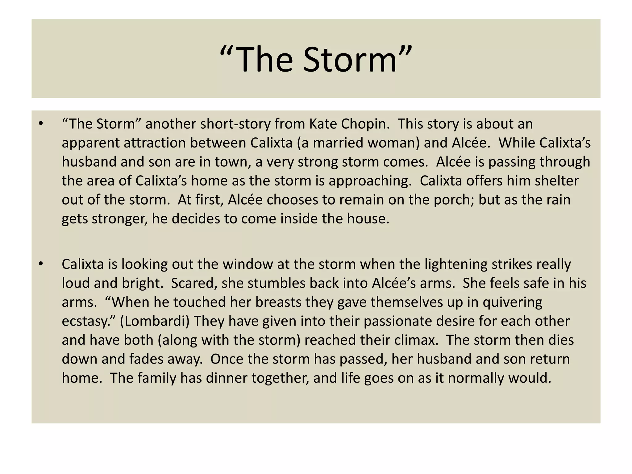 Kate chopin | PPTX