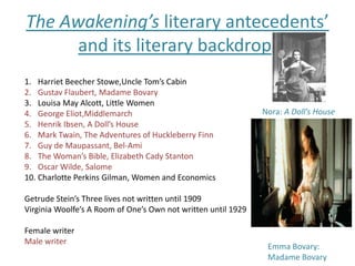 Kate chopin the_awakening_presentaion | PPTX