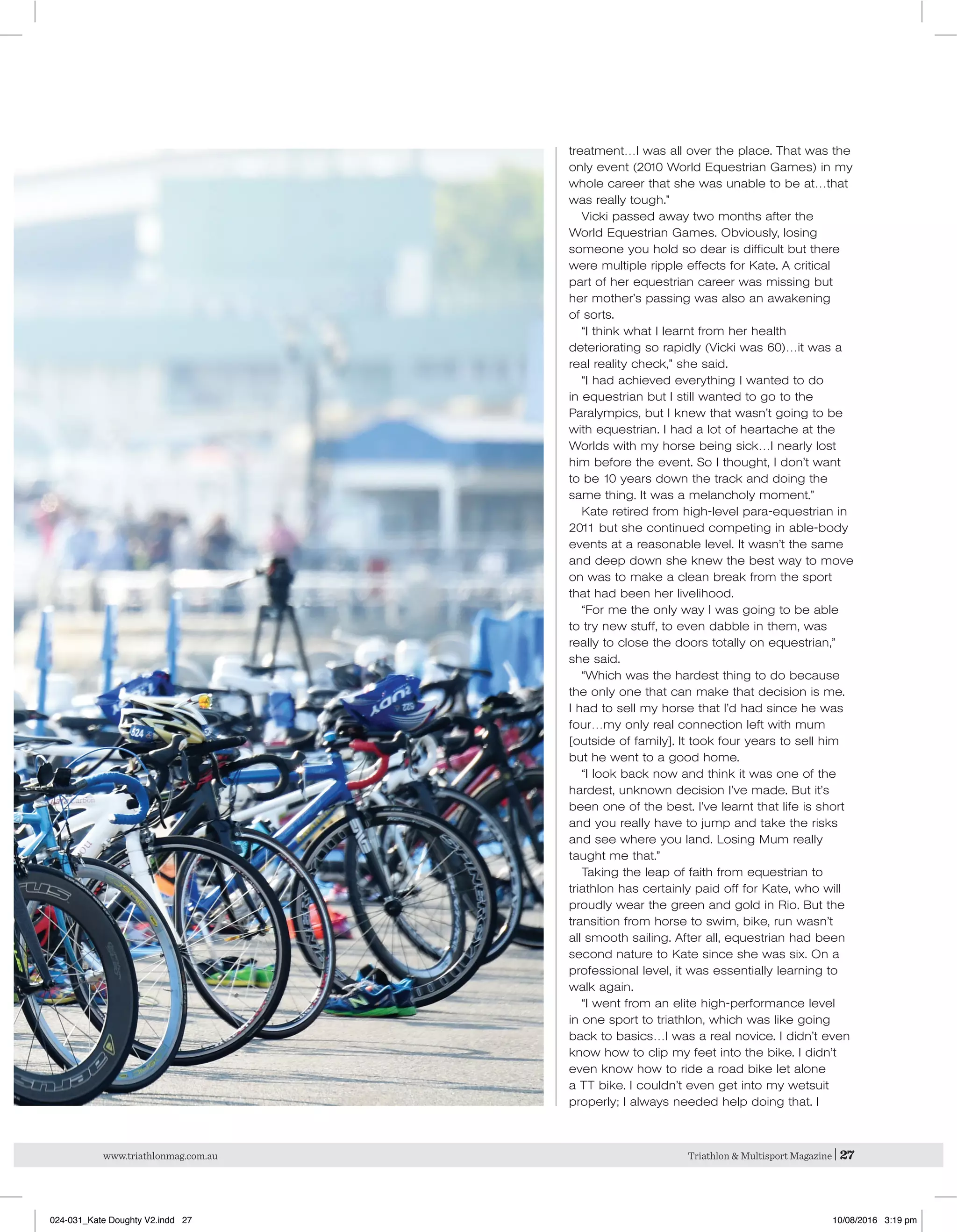 Kate horses for courses transition | PDF