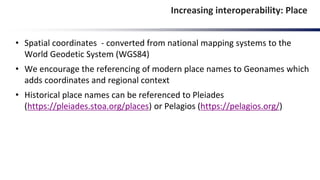 European databases in cultural heritage: making connections | PPTX
