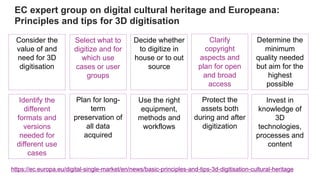 Sharing 3D Cultural Heritage | PPTX