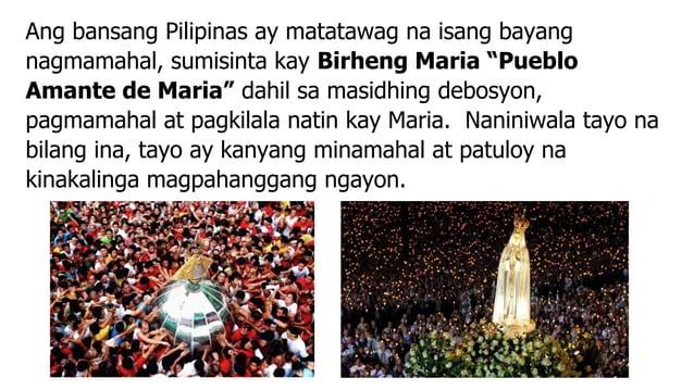 KATEKESIS for the Blessed Virgin Mary- all grades | PPTX