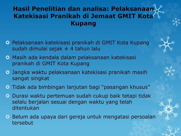 Pelaksanaan Katekisasi pranikah dan Manfaatnya Bagi Kehidupan Keluarga ...