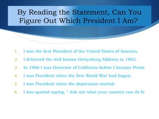 Who Am I? Powerpoint | PPT