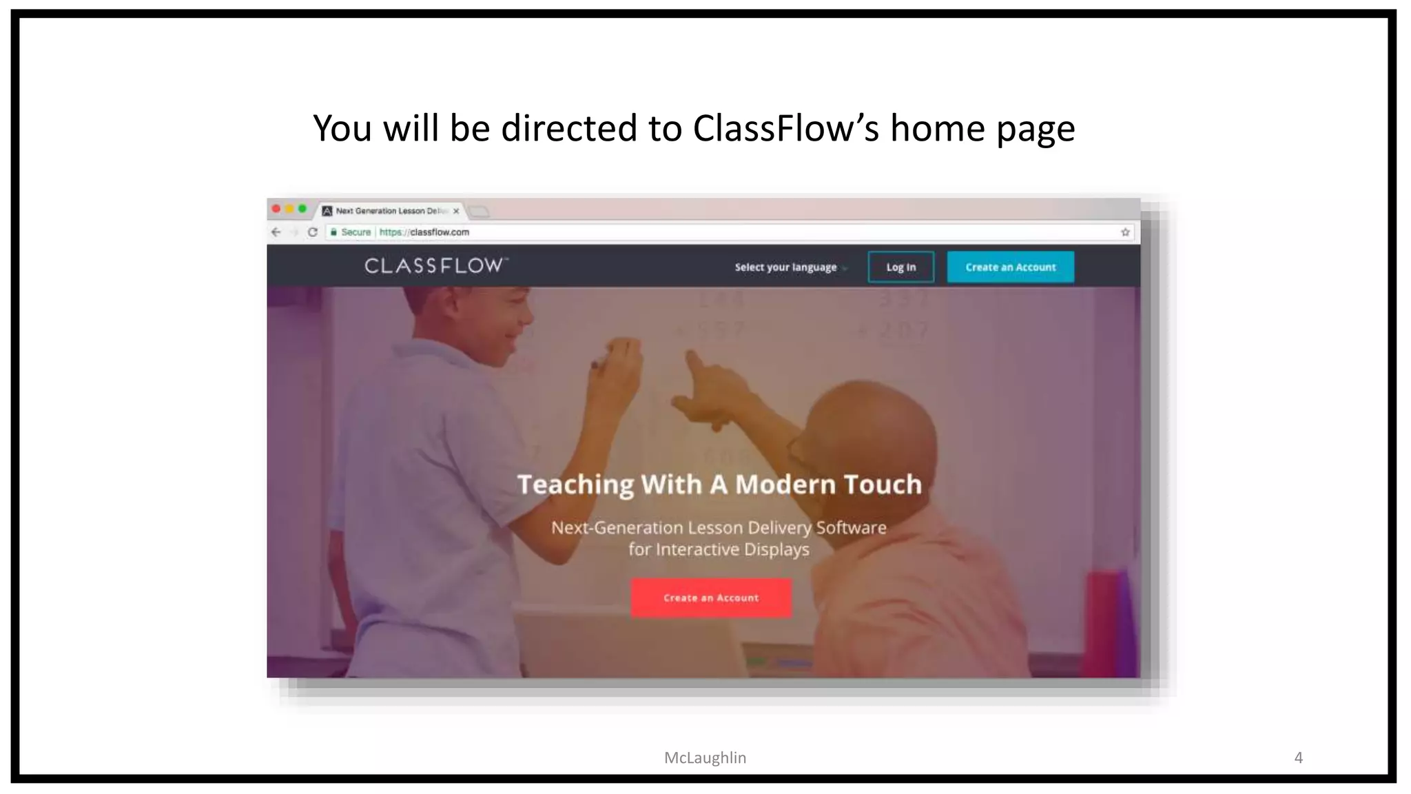 Katelyn McLaughlin's ClassFlow Tutorial | PPTX