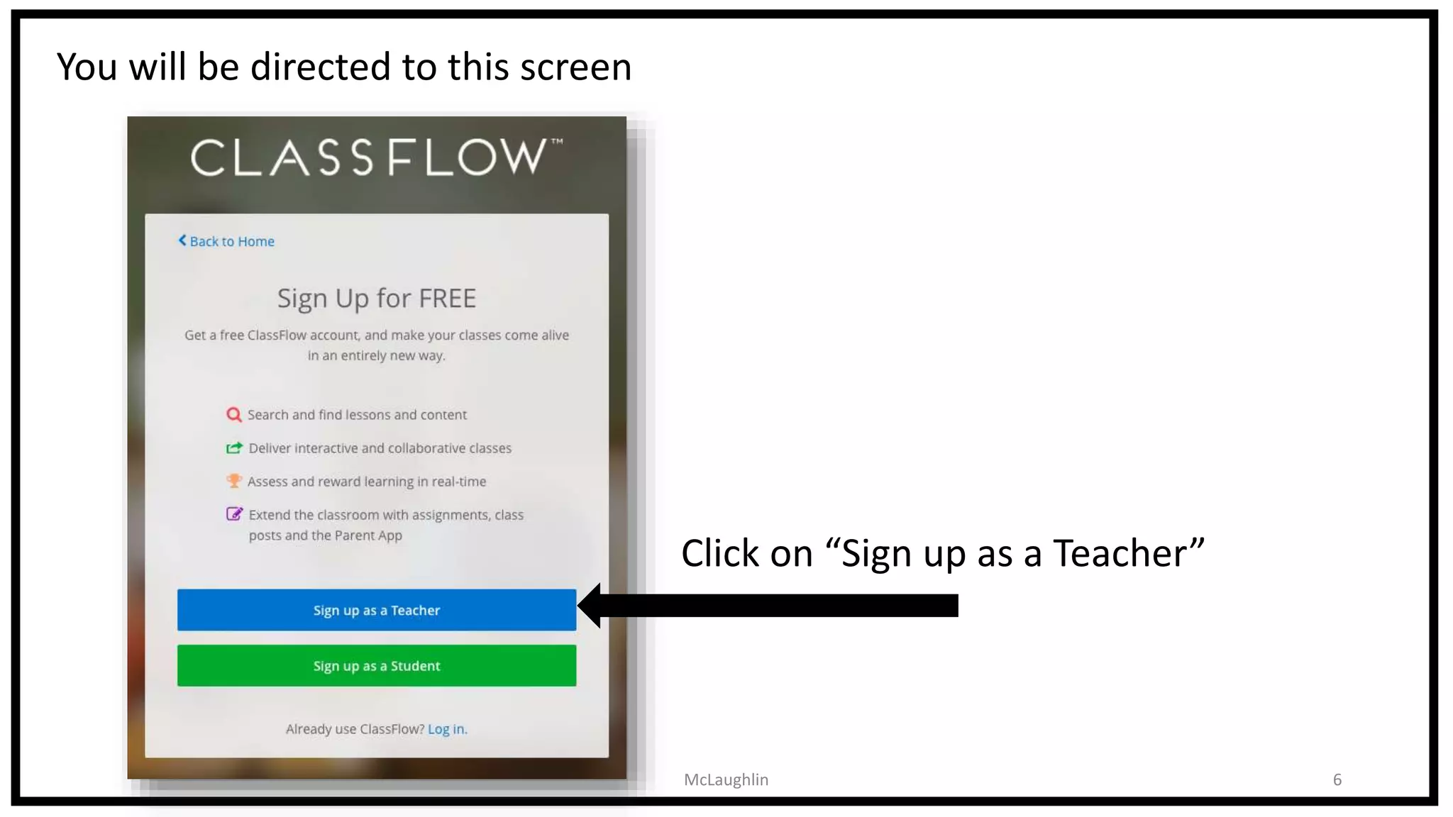 Katelyn McLaughlin's ClassFlow Tutorial | PPTX