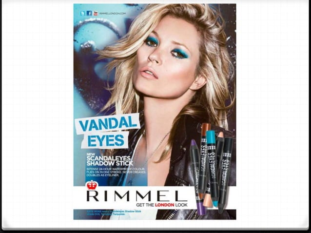 Rimmel campaign, Kate Moss | PPT