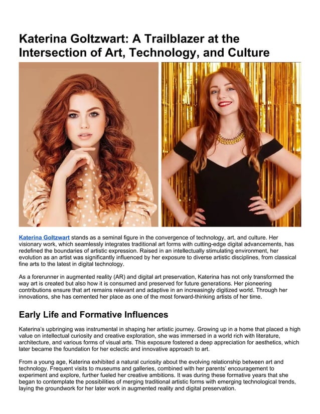 Katerina Goltzwart_ A Trailblazer at the Intersection of Art, Technology, and Culture.docx