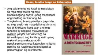 Katesismo ng Kasal ayon sa Katesismo para sa Pilipinong Katoliko.pptx