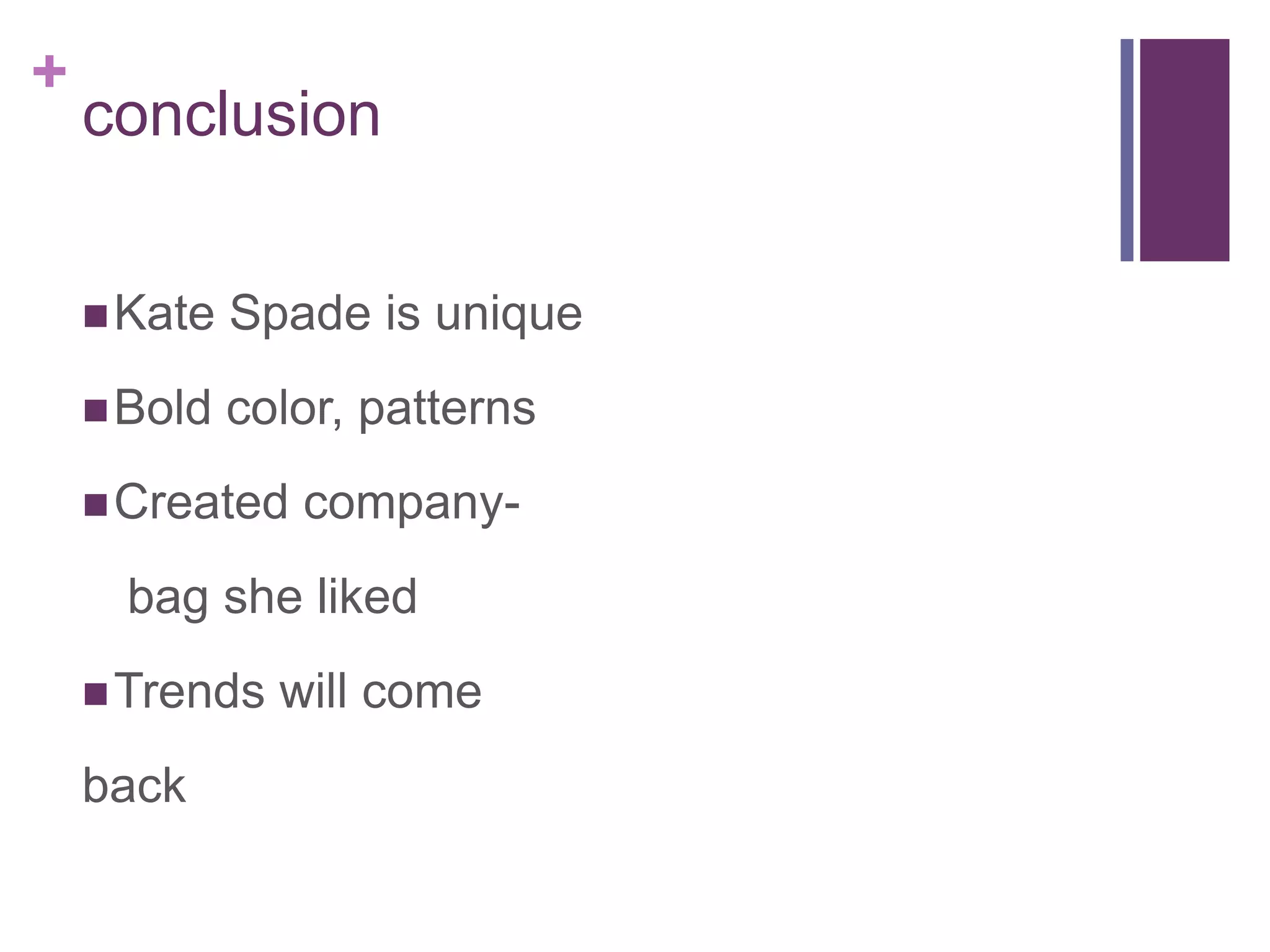 Kate spade | PPTX