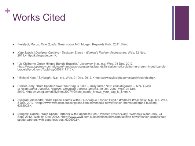 Kate spade | PPTX