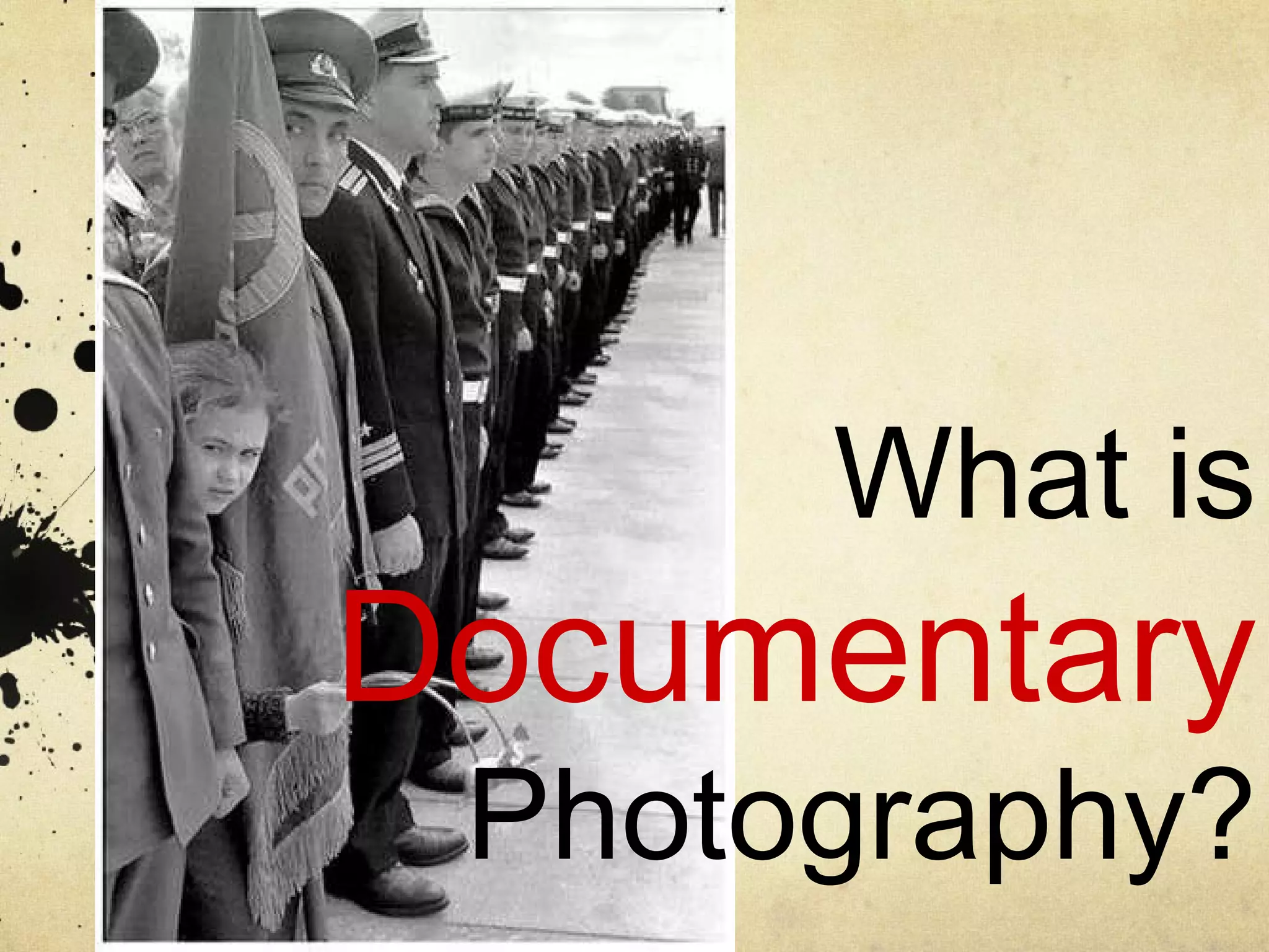 Documentary Photography NCEA 2.2 | PPT