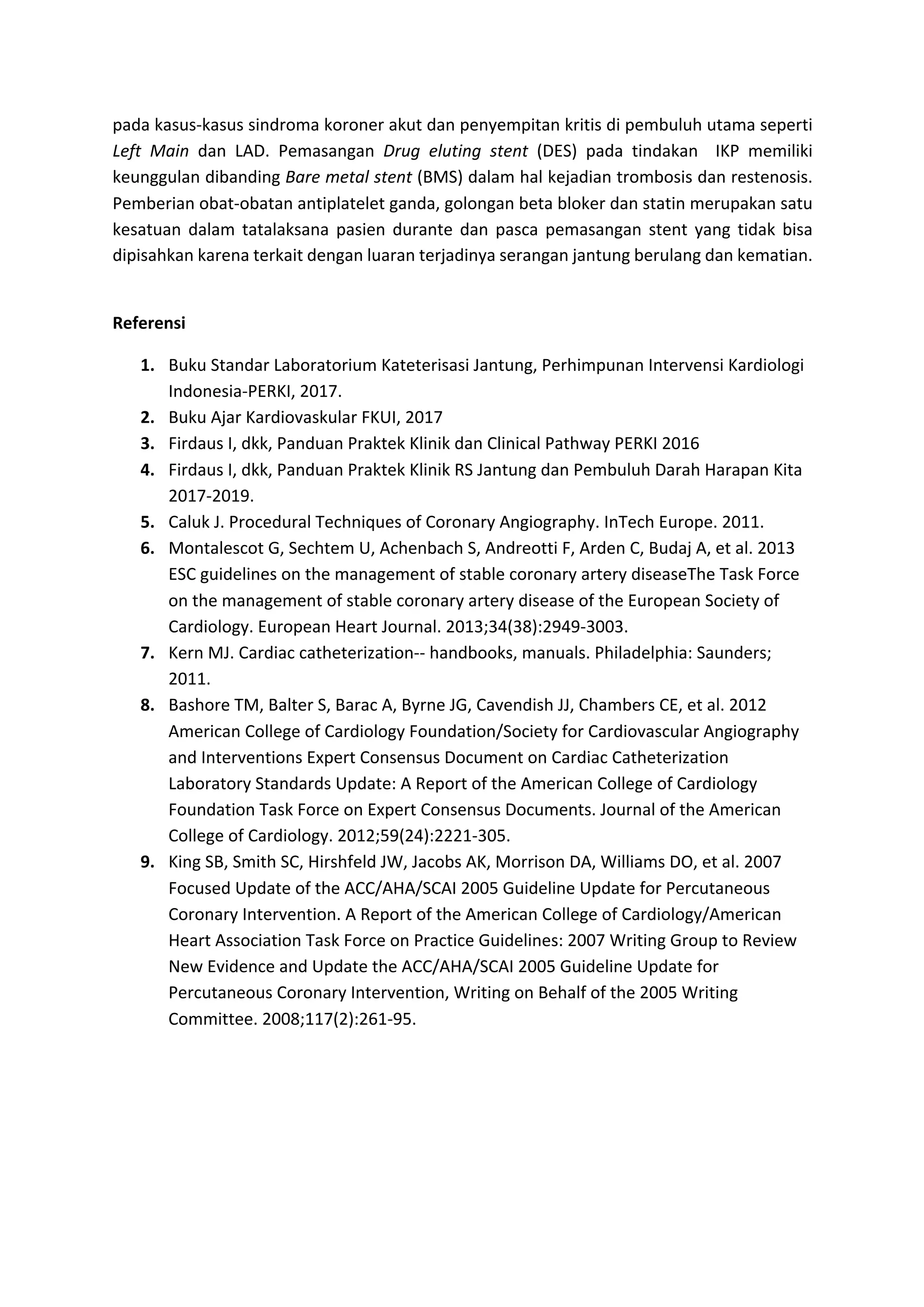 Kateterisasi jantung koroner | PDF