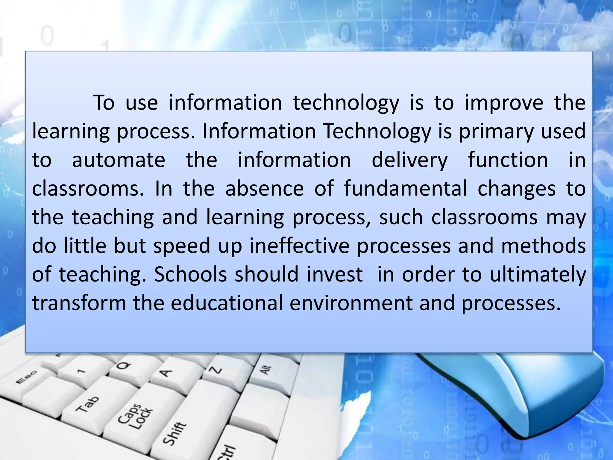 My Portfolio in Educational Technology 2 | PPT