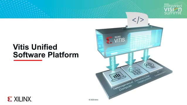 “Vitis and Vitis AI: Application Acceleration from Cloud to Edge,” a Presentation from Xilinx ...