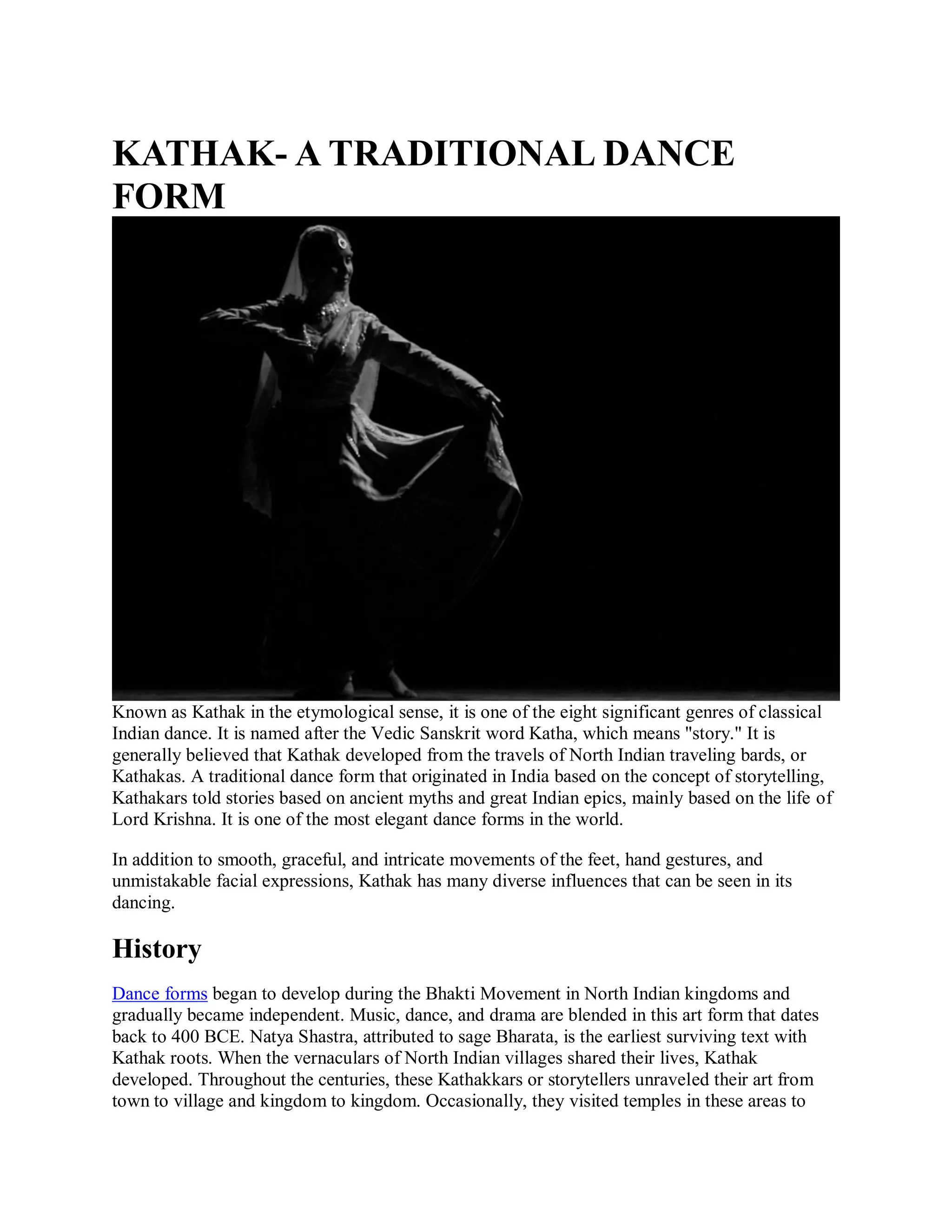 Kathak | PDF