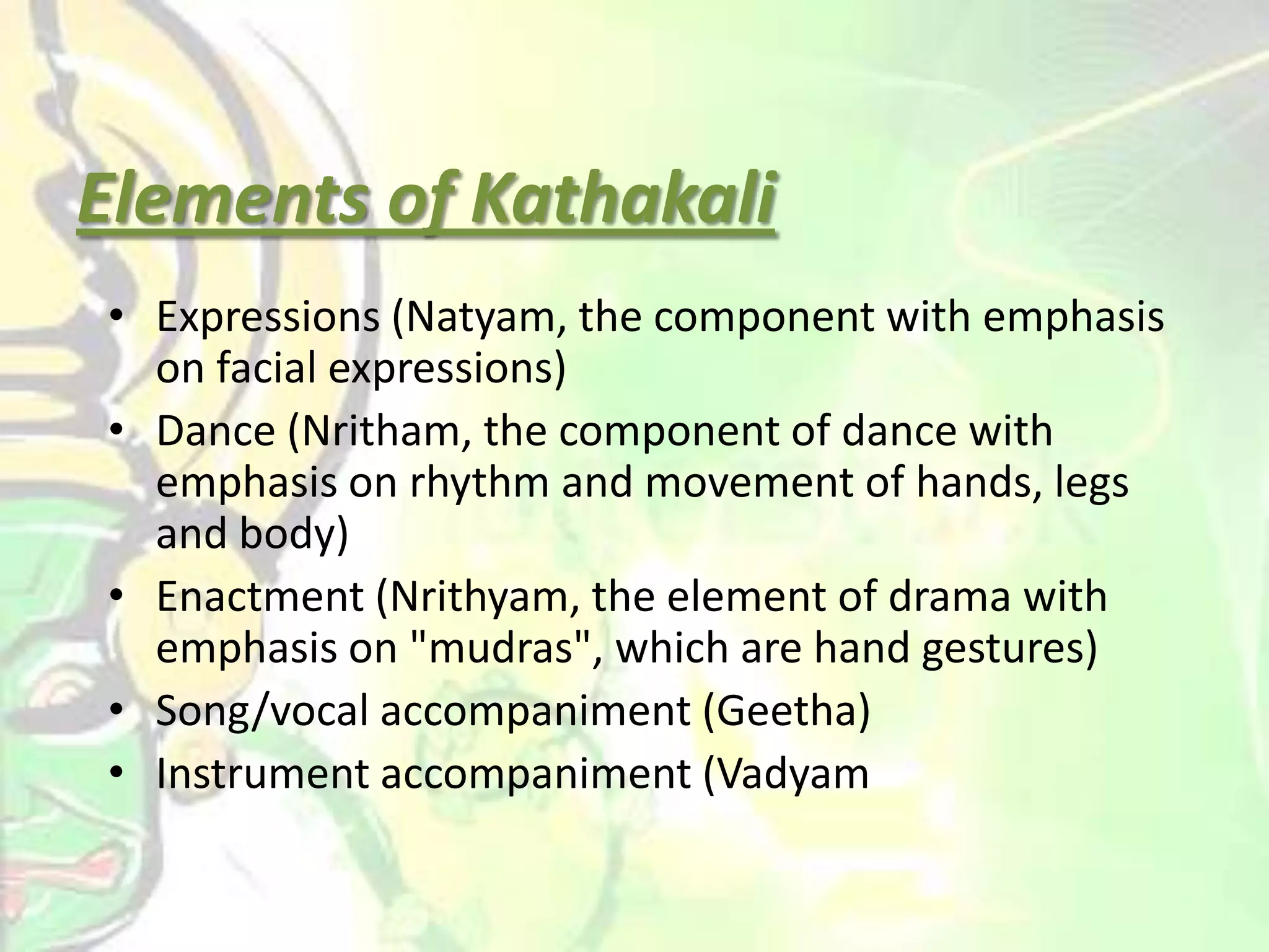 Kathakali-classical dance form | PPTX