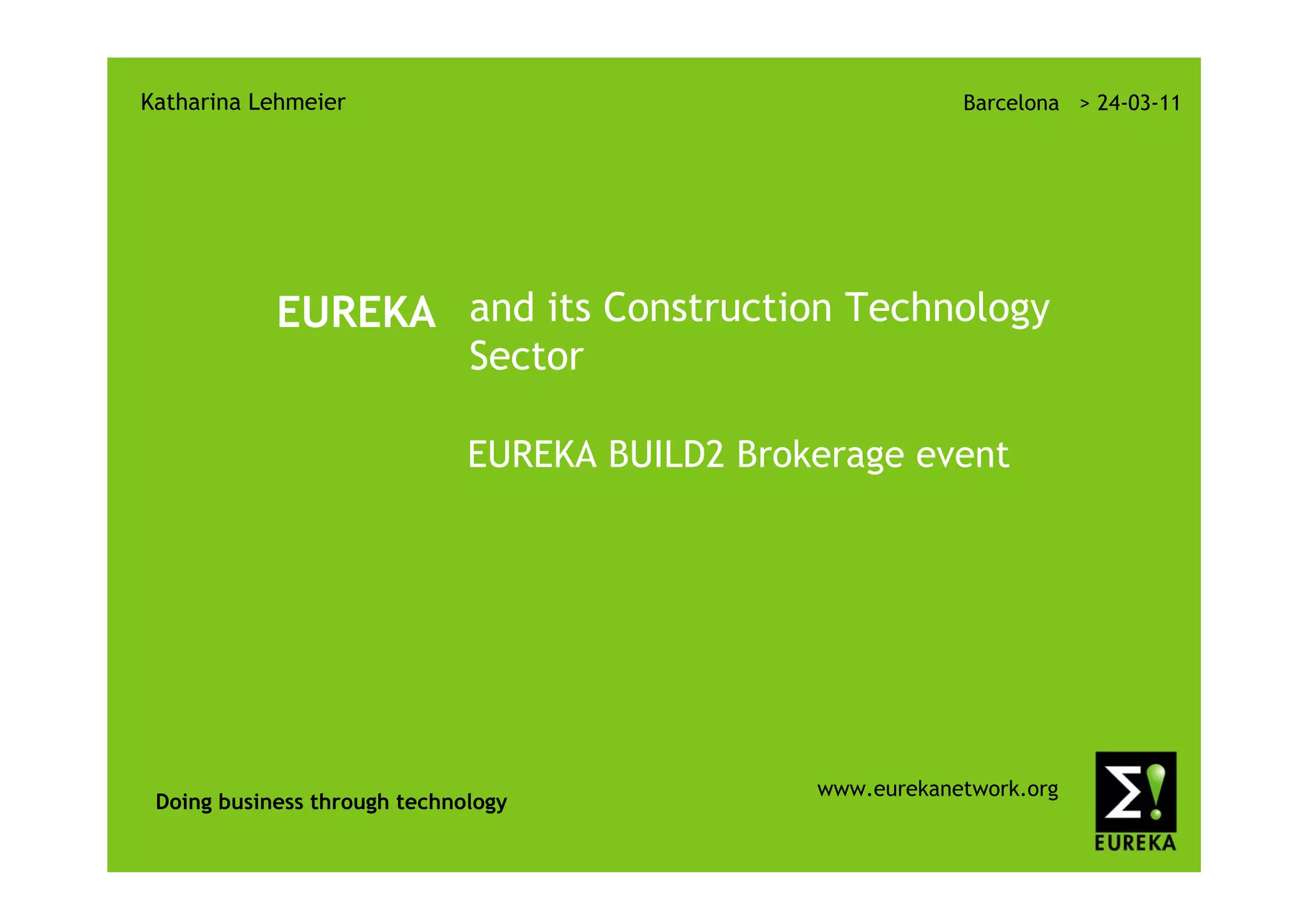 Katharina Lehmeier Eureka Secretariat | PDF