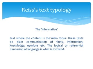 Katharina reiss | PPTX