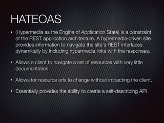 RESTful HATEOAS standards using Java based Katharsis | PPT