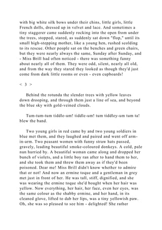 Katherine MansfieldMiss BrillAlthough it was so brilliantl.docx