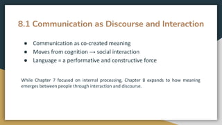 Message Processing & Discourse Theories by Katherine Miller ...