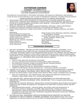 Katherine Samson Resume 2017 | PDF