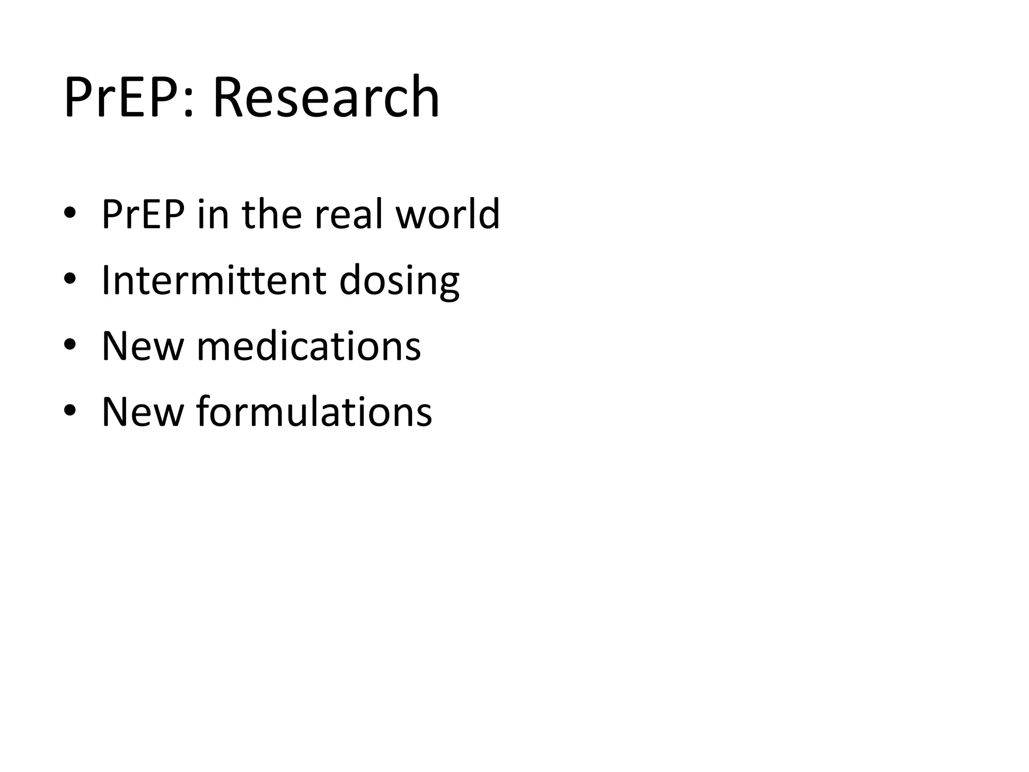 PrEP: Pre-exposure Prophylaxis | PPTX