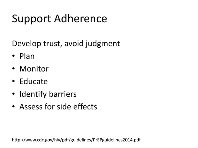 PrEP: Pre-exposure Prophylaxis | PPTX